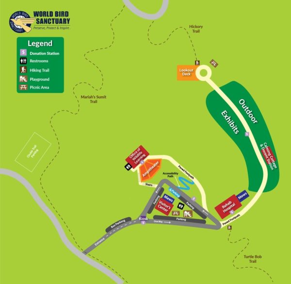 Visit - World Bird Sanctuary